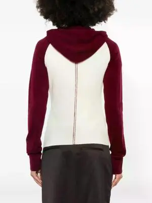 CUDDLEUP Raglan Sleeve Hooded Jumper