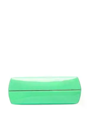 Fendi Patent Leather Midi Bag - Green
