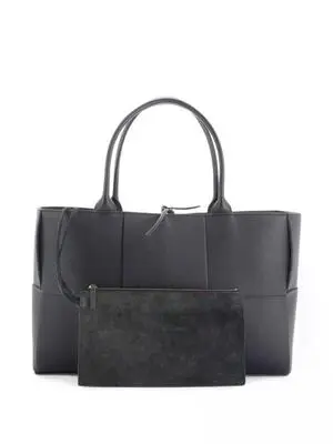 Bottega Veneta Arco Maxi Intrecciato Leather Medium Tote Bag