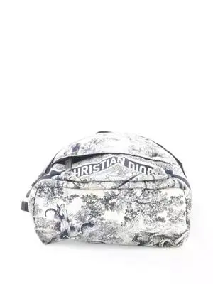 Dior Toile De Jouy Travel Technical Fabric Small Backpack