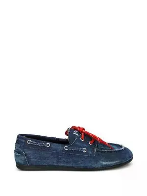 POSA Faded Effect Loafers - Blue
