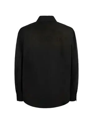 Off-White Logo-print Button-up Overshirt