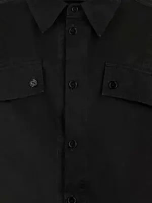 Off-White Logo-print Button-up Overshirt