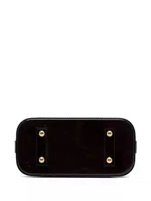 LOUIS VUITTON 2018 Monogram Vernis Alma Bb Satchel