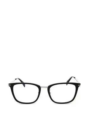 DB EYEWEAR BY DAVID BECKHAM Square Frame Glasses - Black
