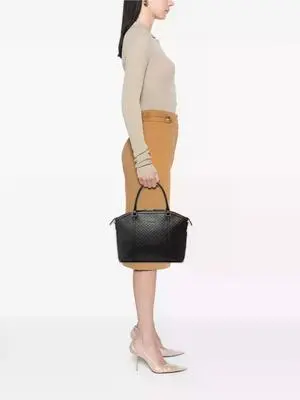 Gucci 2000-2015 Large Microguccissima Dome Satchel