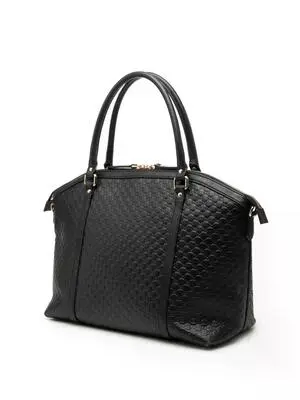Gucci 2000-2015 Large Microguccissima Dome Satchel