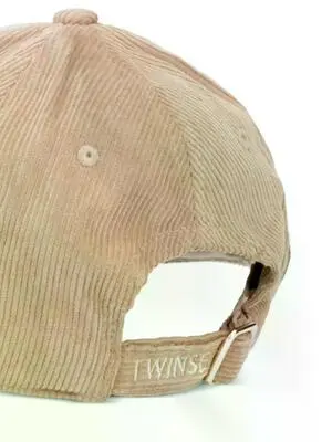 TWINSET Corduroy Baseball Cap