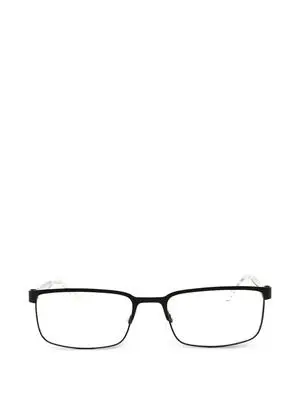 Tommy Hilfiger Rectangle Frame Eyeglasses - Black