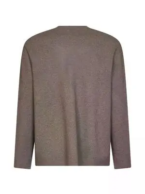 HEVO Fiumara Crew-neck Sweater - Brown