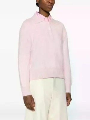 IVORY PARIS Noemi Button-up Sweater - Pink