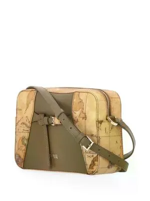 ALVIERO MARTINI 1° CLASSE Geo Classic Map-print Shoulder Bag
