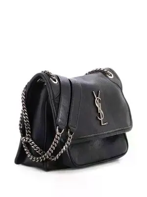 Saint Laurent Niki Chain Flap Bag Leather Baby Crossbody Bag