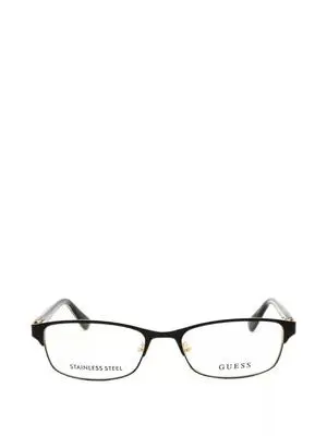 Guess Rectangle-frame Glasses - Black