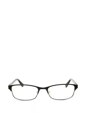 Guess Rectangle Frame Eyeglasses - Black