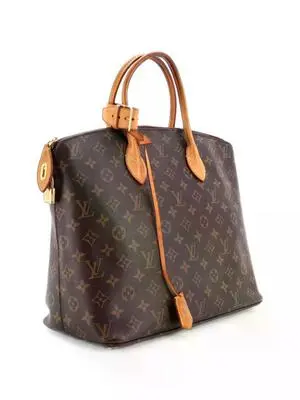 LOUIS VUITTON Lockit Nm Handbag Monogram Canvas Pm Satchel