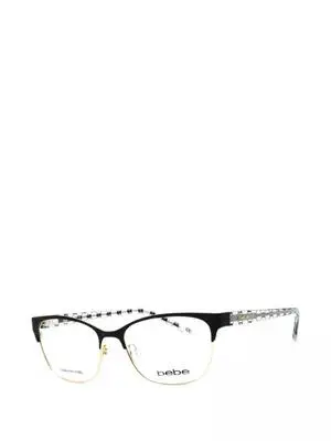 Bebe Round Frame Eyeglasses