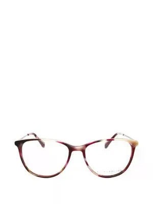 Lucky Brand D213 Oval-frame Glasses - Red