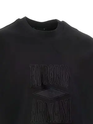 Emporio Armani Logo-embroidered T-shirt