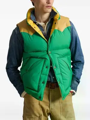 Polo Ralph Lauren Contrast-yoke Padded Gilet