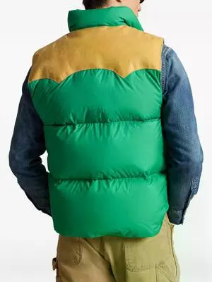 Polo Ralph Lauren Contrast-yoke Padded Gilet