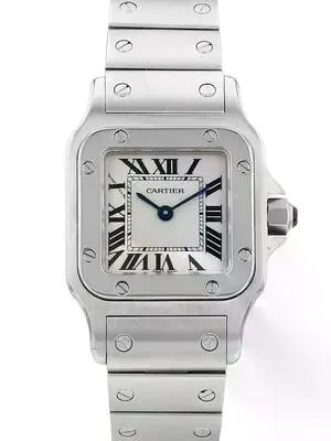 Cartier Santos Galbée Watch - White