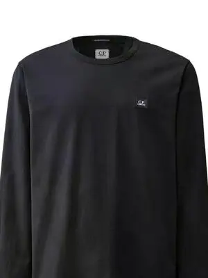 C.P. COMPANY Logo-patch Long-sleeve T-shirt