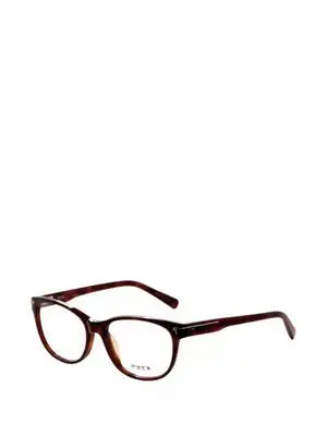 Tumi Tortoiseshell-effect Round-frame Glasses - Brown