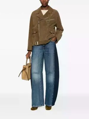 VICOLO Two-tone Panelled Jeans