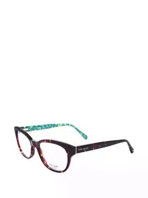 Kate Spade New York Zelda Tortoiseshell-effect Glasses - Brown