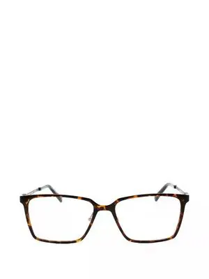 FLEXON Rectangle Frame Eyeglasses - Brown