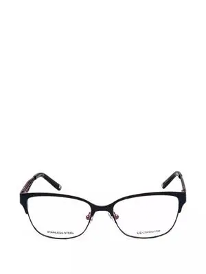 LIZ CLAIBORNE Rectangle-frame Glasses - Blue