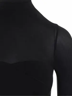 Wolford Infinite Wrap String Sheer-panelled Bodysuit