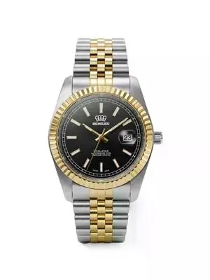 RICHELIEU SWISS Excellence Date 41mm Watch - Black