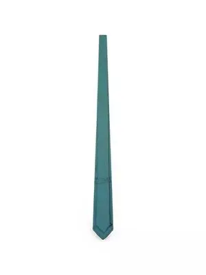 Kiton Geometric-print Silk Tie