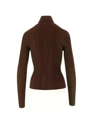 OLIVER LATTUGHI Ribbed-knit Roll-neck Sweater