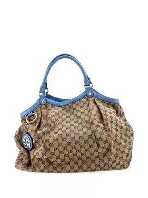 Gucci Sukey Gg Canvas Large Tote Bag