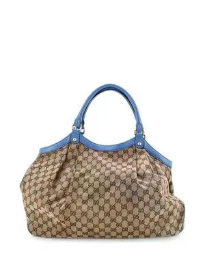 Gucci Sukey Gg Canvas Large Tote Bag