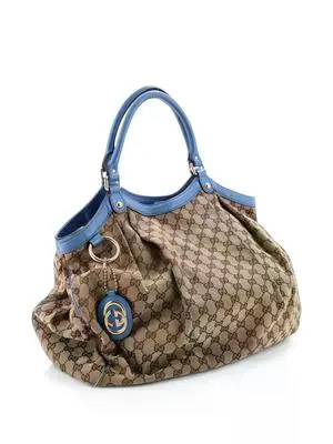 Gucci Sukey Gg Canvas Large Tote Bag