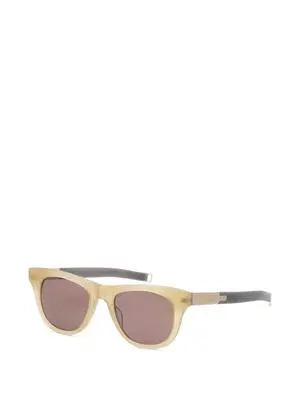 Dita Lancier Square Frame Sunglasses - Gold