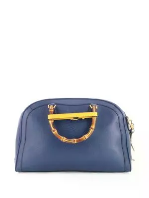 Gucci Diana Nm Bamboo Handle Duffle Bag Leather Medium Travel Bag