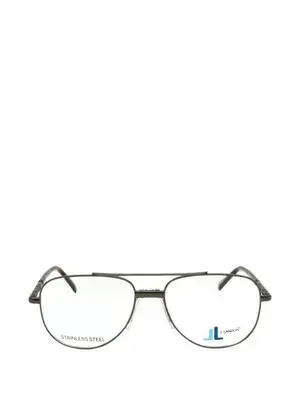 J. LANDON Pilot-frame Glasses - Grey