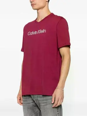 Calvin Klein Logo-print T-shirt - Red