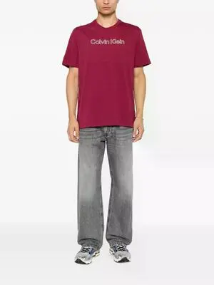 Calvin Klein Logo-print T-shirt - Red