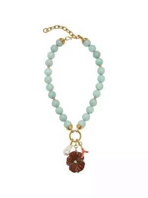 LIZZIE FORTUNATO Desert Bloom Necklace - Gold