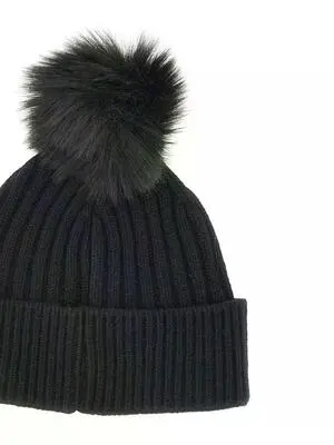 COLMAR Pom-pom Ribbed Beanie Hat