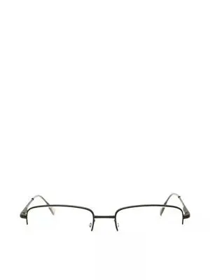 ELASTA Rectangle Frame Eyeglasses - Black