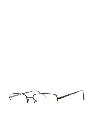 ELASTA Rectangle Frame Eyeglasses - Black