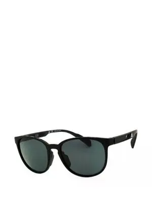 Adidas Sp0036 Wraparound-frame Sunglasses - Black