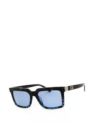 Guess Tortoiseshell-effect Rectangle-frame Sunglasses